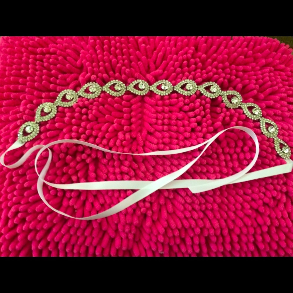 New Bridal Crystal Twist Gorgeous Rhinestone Headpiec… - Gem